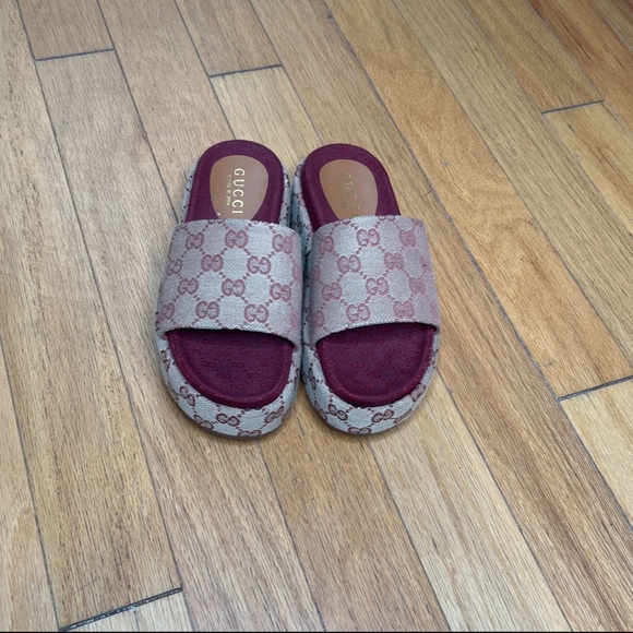 Gucci | Shoes | Gucci Platform Slides | Poshmark